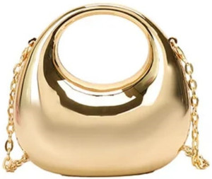 buddle Gold Sling Bag Acrylic Banquet Bag Color Gradient Fashion Bag ...