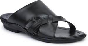 Greentech Men Greentech Men Black Formal /Sandal Slippers - Buy ...