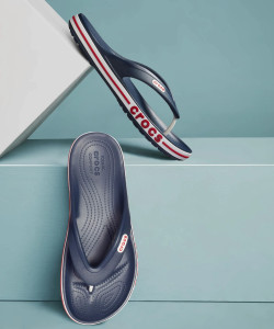 CROCS Men Bayaband Flip Flip Flops - Buy Blue Color CROCS Men Bayaband ...