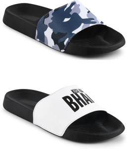 Foot Print Men Slides - Buy Foot Print Men Slides Online at Best Price ...