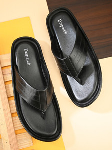 Dispatch Men Leather Sleeper |Men Trending Stylish Slippers - Buy ...