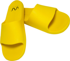 Doubleu Men Men Milano Slide YELLOW Slider Slides - Buy Doubleu Men Men ...