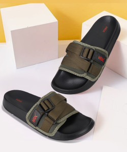 HRX by Hrithik Roshan Men Dynamic Slides Slides - Buy HRX by Hrithik ...