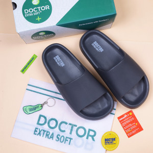 DOCTOR EXTRA SOFT Men Men's Classic Ultra Soft Sliders/Slippers with ...