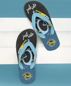 Paragon Men HWK3712G Men's Waterproof Sky Blue Flip Flops| Everyday ...