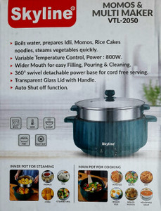 SKYLINE Momos and Multi Maker Slow Cooker Price in India - Buy SKYLINE ...