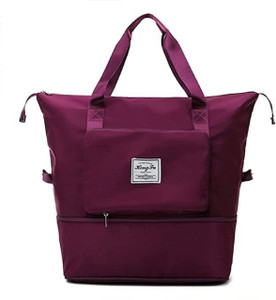 CLUTTERCURE Expandable Waterproof Folding Travel Bag Hand Bag for Women ...