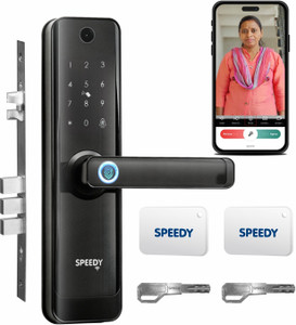 SPEEDY ATOM-i Smart Wi-Fi Door Lock with Built-in Camera | Mobile App ...
