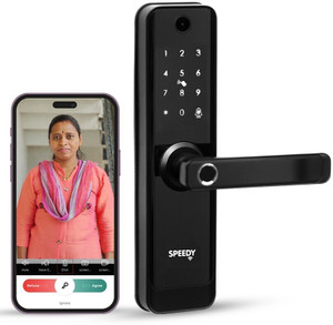 SPEEDY ATOM-i Smart Wi-Fi Door Lock with Built-in Camera | Mobile App ...