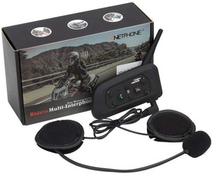 Rev Masters VNETPHONE V6 Bluetooth Helmet Intercom for 6 Riders (Single ...