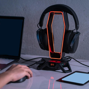 Lyla Headset Holder Desktop Desktop Display Shelf Desk Gaming for All ...