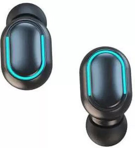 TECHXR TG-11 Wireless Charging Case Bluetooth Earbuds (Black, True ...