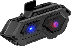 Edyell C8 Motorcycle Bluetooth Headsets, Emergency Light, HD Calling ...