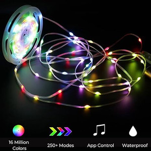 ArcKG ™ RGB Smart Fairy Strip String Smart Waterproof USB LightsMobile ...