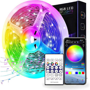 zodiax RGB Fairy light 100 LED 10m Multicolor Flickering String Light ...