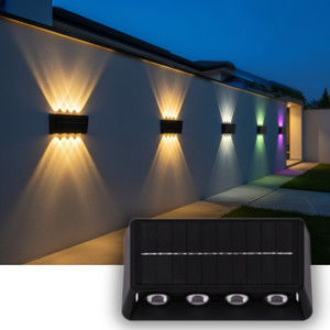 Homehop Solar Wall Lights led lamp outdoor Waterproof for Compound Wall ...