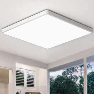 Verilux 24W LED Ceiling Light for Room Modern Minimalist Square 30 ...