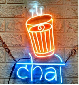 SGSF Startup Factory Chai Neon Sign (12x18) multicolor Price in India ...