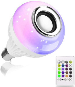 spark world Led Bulb with Bluetooth Speaker RGB Light Ball Bulb ...