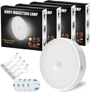 DHARMISHO Motion Sensor Light Home with USB Charging Wireless Self ...