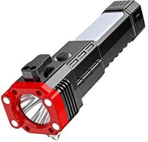 bosig Rechargeable Torch Flashlight,Long Distance Beam Range Car Rescue ...