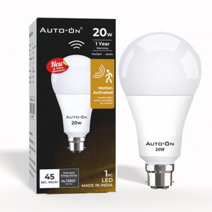 auto-on Motion Sensor LED Bulb (20W) Motion Sensor Light Price in India ...