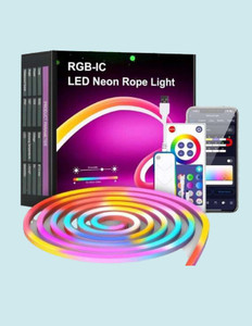 Karong Gaming Lights, 5M/16.4 ft Neon Rope Lights Soft Lighting for ...