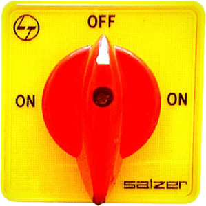 Salzer (L&T) 25A 61196 Cam Operated Rotary Switch S25 B13, 4 Pole ON ...