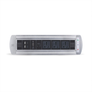 MX Motorised Pop Up Box/Cable Cubby With Universal Socket/Data/Hdmi/Usb ...