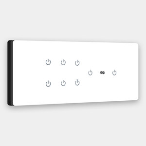 iotics Smart Touch Switch for 8 Lights, Remote, Mobile App, Alexa ...