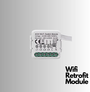 Houzmatic Smart Switch Wi-Fi Module 4 Channel Price in India - Buy ...