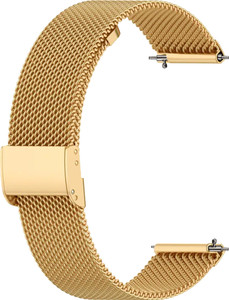 ACM Watch Strap Adjustable Metal for Goqii Smart Vital Plus Smartwatch ...
