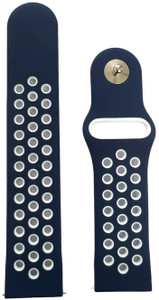 Melfo Dual Design Rubber Strap Compatible with Fireboltt Hercules Smart ...