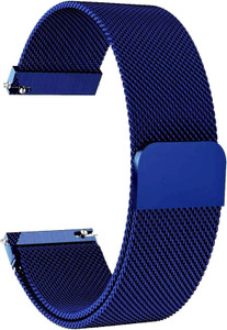 BLACK LOVIES 22 mm Magnetic Metal Strap Compatible with Noice Color fit ...