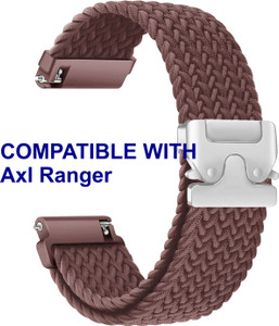 ACM WSM38Z22BR2980 Watch Strap Woven Braided Clipper 22mm for |Axl ...