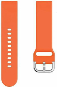 Big Wings 22mm Metal Hook Silicone Smart Watch Strap compatible with ...