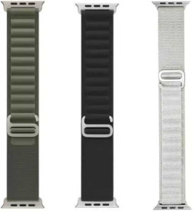 Geo SPORTS Alpine Loop Nylon Bands/Straps Compatible with Watch 49mm ...