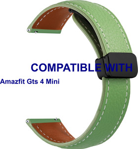 ACM WSM47I20GR2721 Watch Strap Leather Magnetic Belt 20mm for Amazfit ...