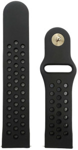 Melfo Dual Design Rubber Strap Compatible with Goqii Smart Vital Smart ...