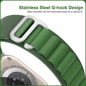JackDerry Alpine Loop For iWatch Band 49/45/44/42mm,Metal G Hook for ...