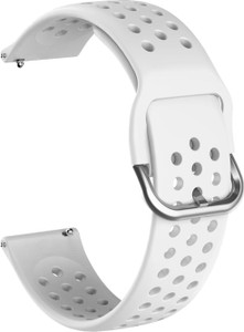 ACM Watch Strap Dot Belt for Tagg Kronos Vevo Smartwatch Band White ...