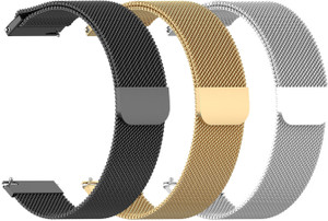 AOnes Pack of 3 Magnetic Loop Watch Strap for Noise Colorfit Icon 4 ...