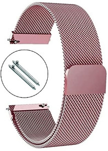 KHR Stainless Steel Magnetic Loop Metal Chain Watch Strap for ColorFit ...