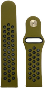 Melfo Dual Design Rubber Strap Compatible with Fire-Boltt Invincible ...