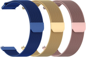 AOnes Pack of 3 Magnetic Loop Watch Strap for Tagg Verve Link 2 Smart ...