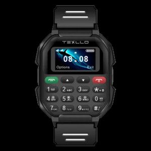 Mobofix Smart Watch Dual Sim with Keypad comes with 2 Straps Smartwatch ...