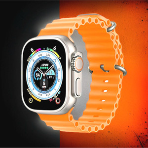 ROAR NJ-252 T800 Ultra smart watch 4G network Smartwatch_Orange ...