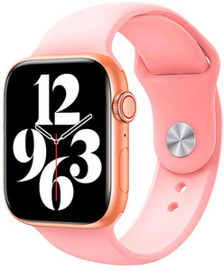 HRYFiNE i8 Pro Max Series 8 (Pink) For Men & Women, Bluetooth Call ...