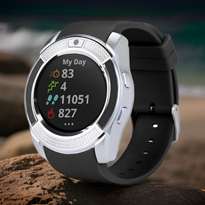 GUGGU A36_V8 Smartwatch: 4G Smartphone Compatible, Camera, SIM Support ...