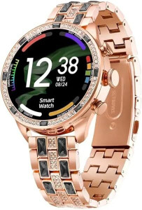 TECHMAZE Gen9 smartwatch diamond edition 2 straps super amoled display ...